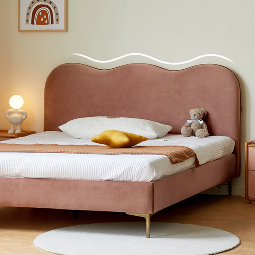 Deva Velvet Simple Bed Frame – CASVADA
