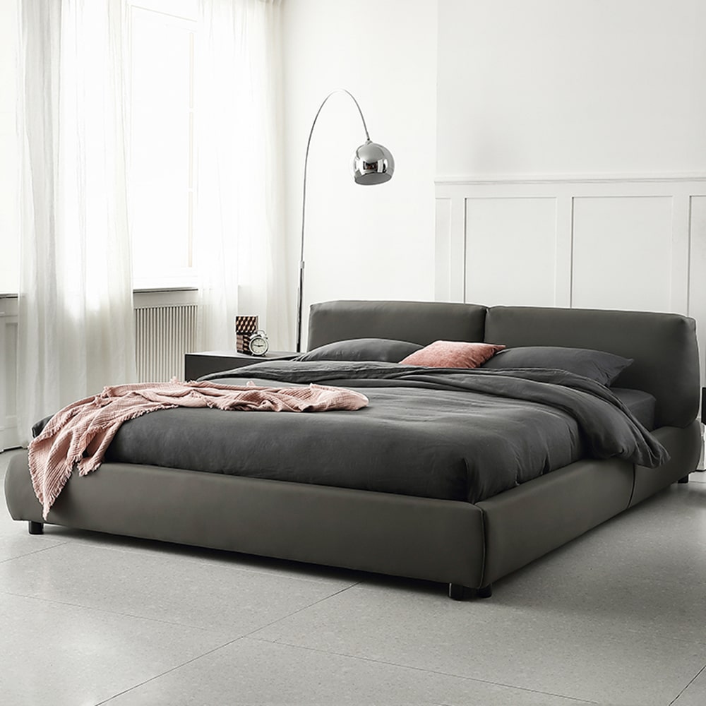 Harlee Suede Fabric Bed Frame – CASVADA